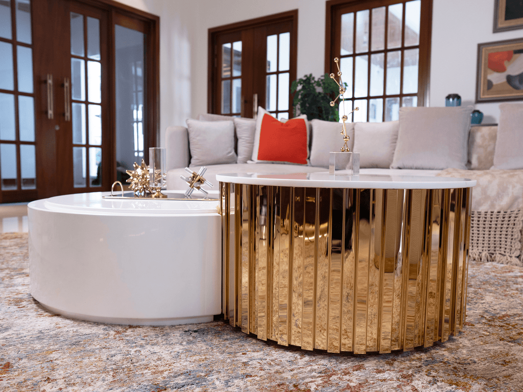 Opulent Orbital Coffee Table– Vintage Works